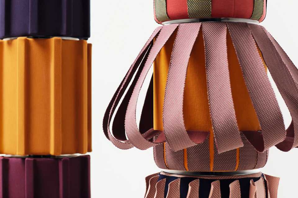 Doric Columns, Kinetic Object - Knit!