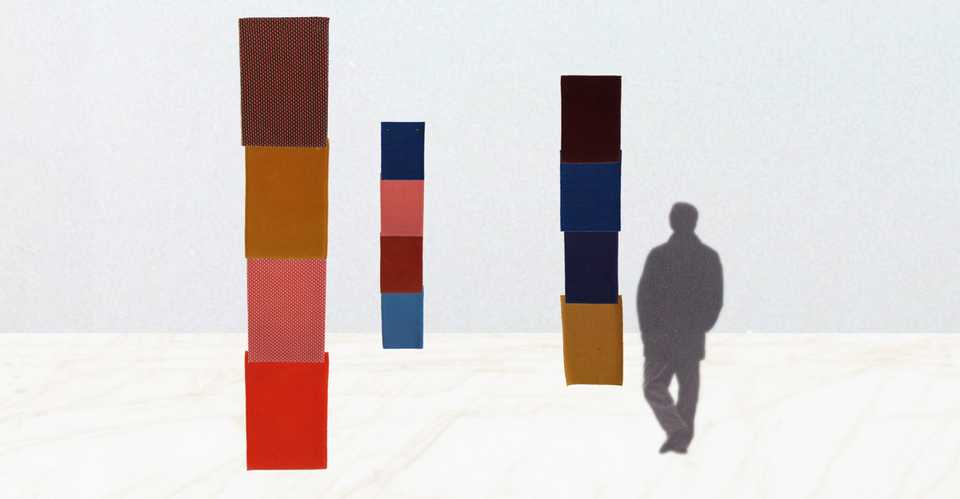 Doric Columns, Kinetic Object - Knit!