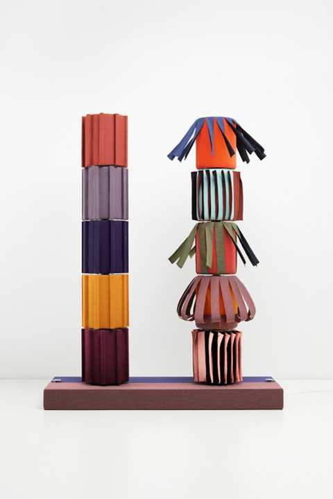 Doric Columns, Kinetic Object - Knit!